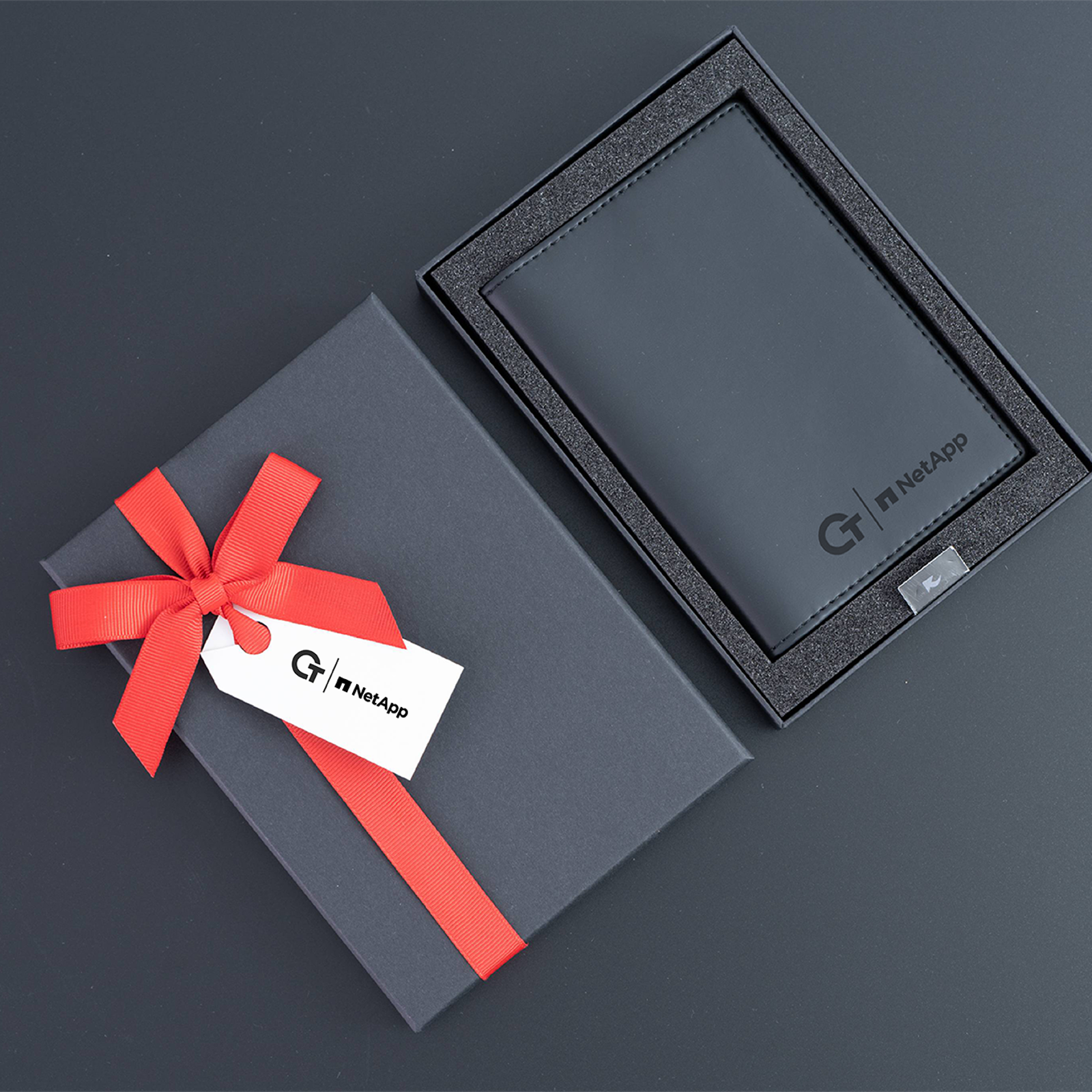 Passport Wallet with Branded Tile Slim