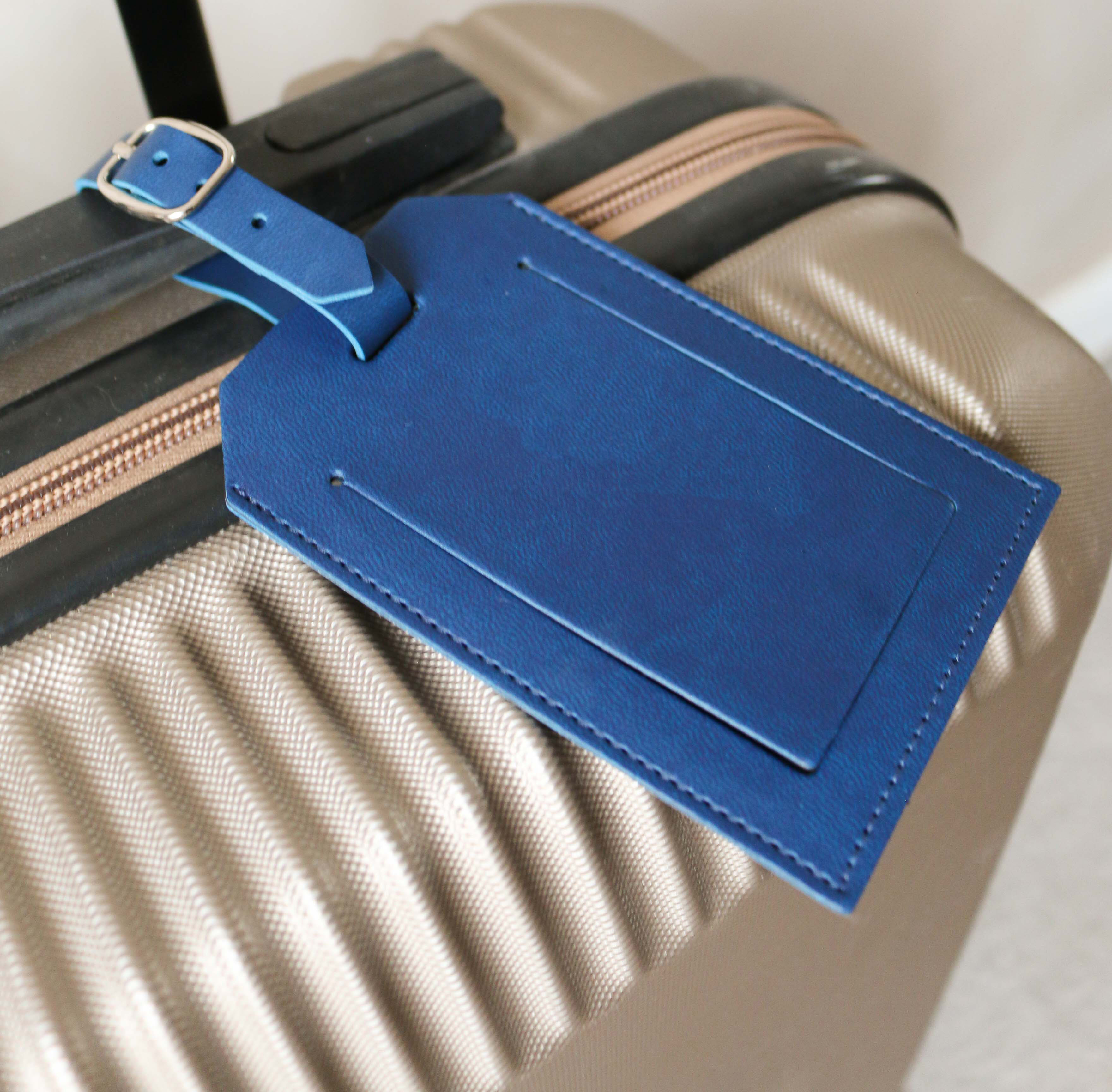 Luggage Tag with Branded Tile Slim